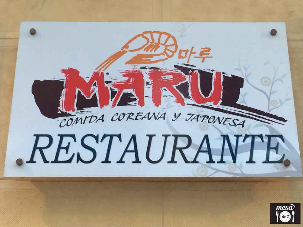 MARU. EL COREANO DONDE COMEN LOS COREANOS - Mesade2